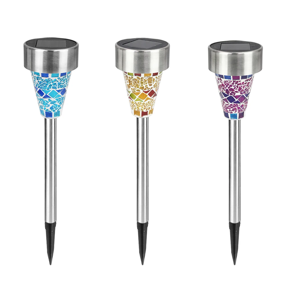 Solar Garden Lamp,Mosaic Solar Garden Light,Solar Light For Garden ...