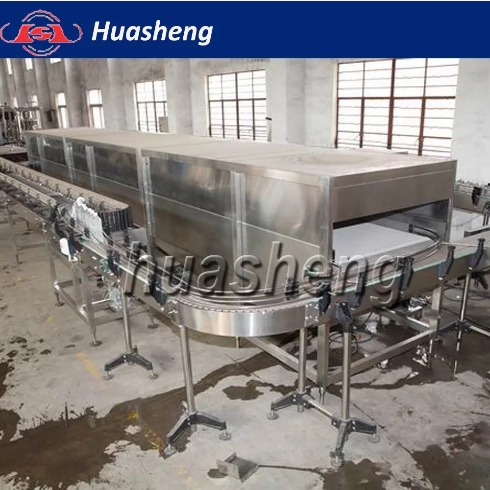 tunnel pasteurizer for bottled juice or carbonated drinks Products from Zhangjiagang Huasheng ...