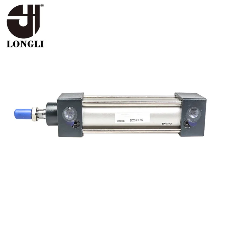 Sc32 Airtac Type Pneumatic Hydraulic Pull Rod Air Aluminium Cylinder ...