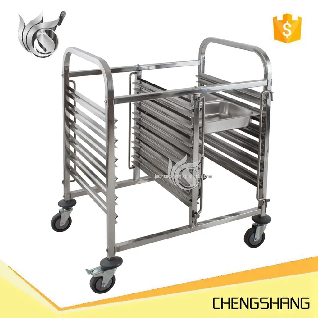 Factory Stainless Steel Food Trolley Beverage Dessert Bakery Cooling ...