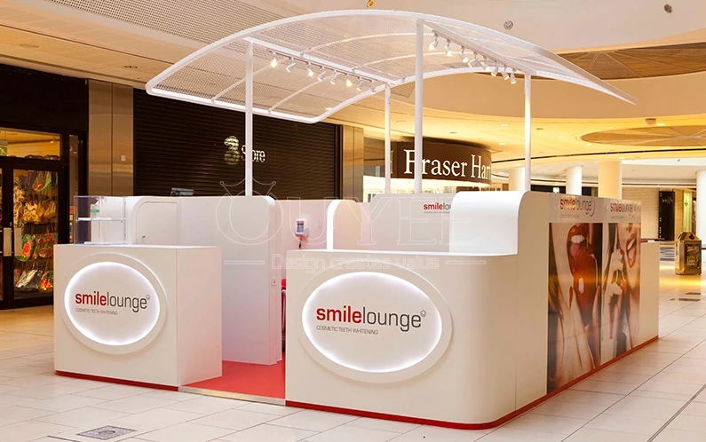 Customized Teeth Whitening Kiosk Design Teeth Whitening Store Furniture ...