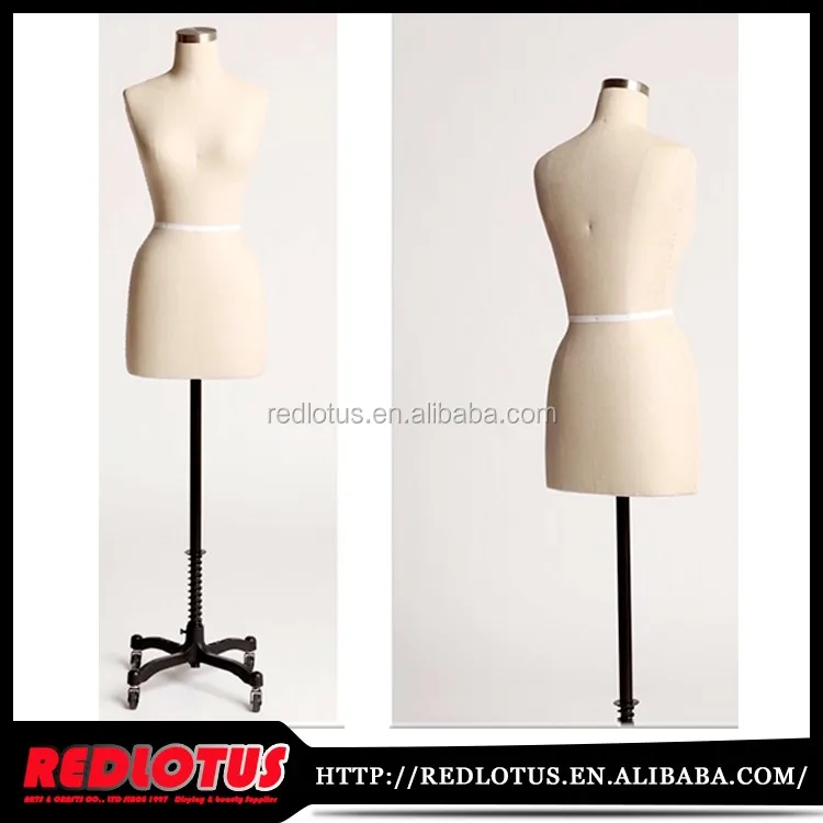 Hot Sale Adjustable Female Upper Body Dressmaker Adjustable Dummy Bust ...
