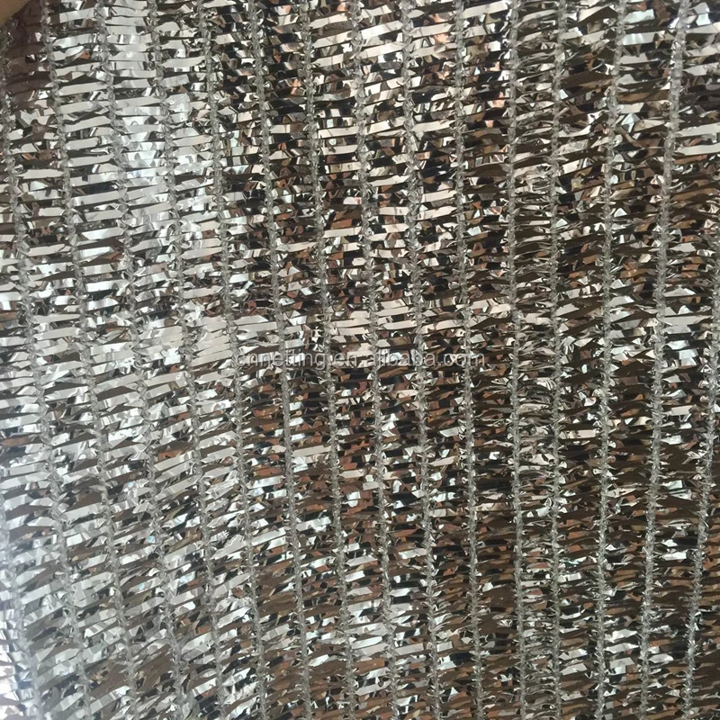Aluminum Shade And Reflective Silver Sun Shade Net - Buy Aluminet Shade ...