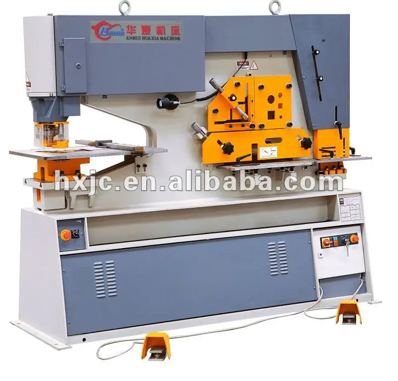 Q35Y-30 Hydraulic Iron Worker Angle Sheairng Hole Punch Shear ...