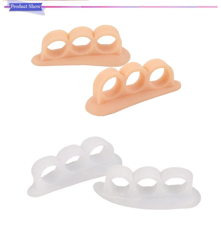 Melenlt Silicone Gel Toe Separators - Comfort & Relief