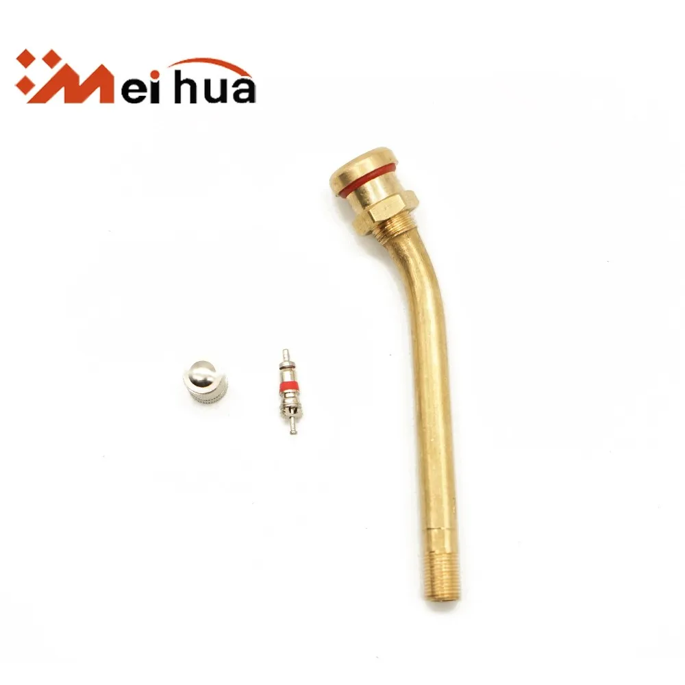 V3-20-6 Tubeless Tire Brass Valve For Truck And Bus - Buy V3-20-6 ...