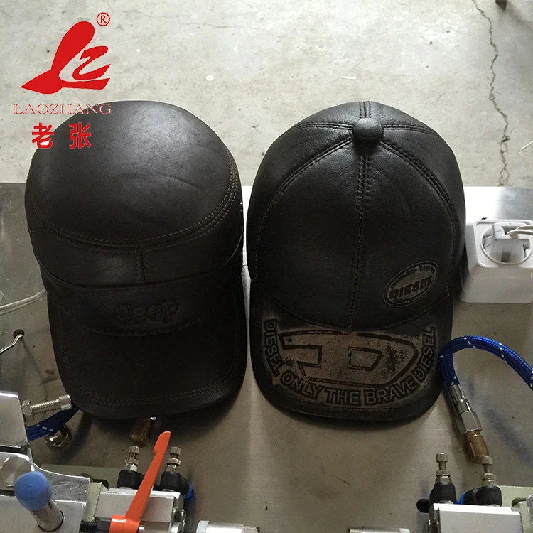 High Efficiency Double-Head Hat Blocking Machine by Laozhang