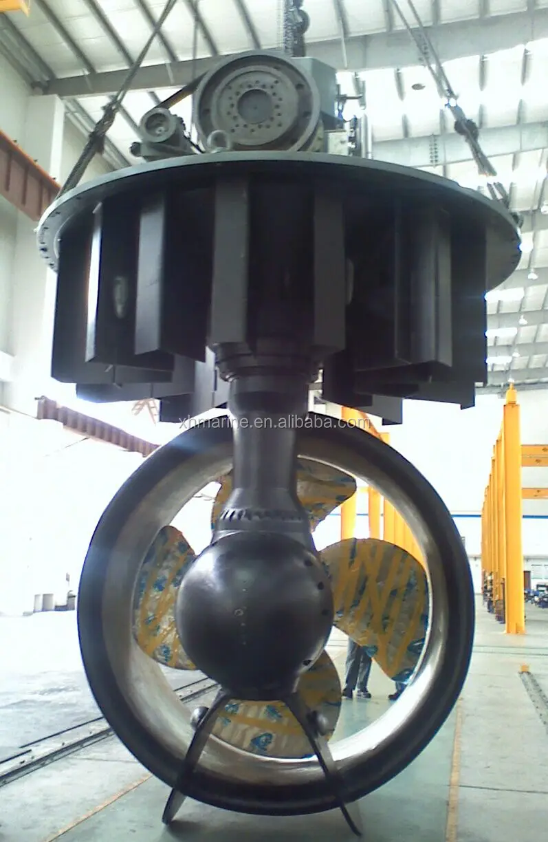 Motor Driven Azimuth Thruster For Marine Propulsion System - Buy ...