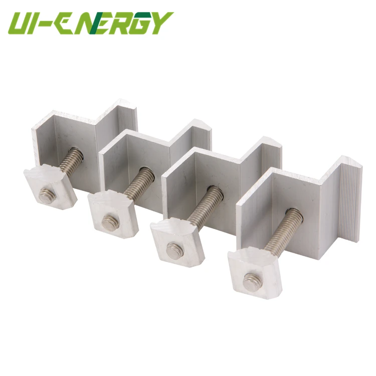 Z Type Anodized Aluminum Pv Module Clamp - Buy Pv Module Clamp,Aluminum ...