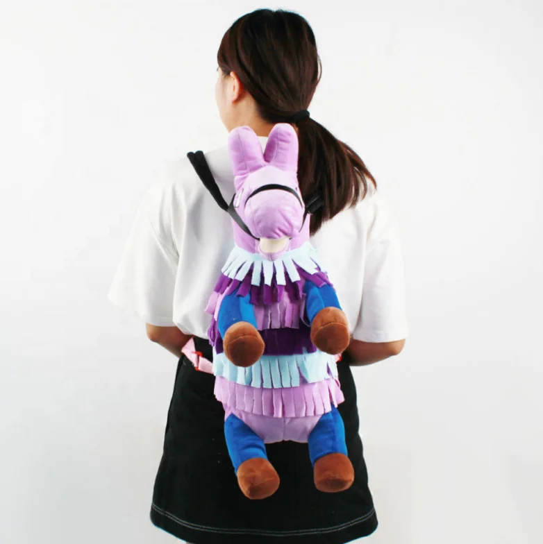55cm Fortnite Backpack Alpaca School Backpack Llama Plush Anime ...