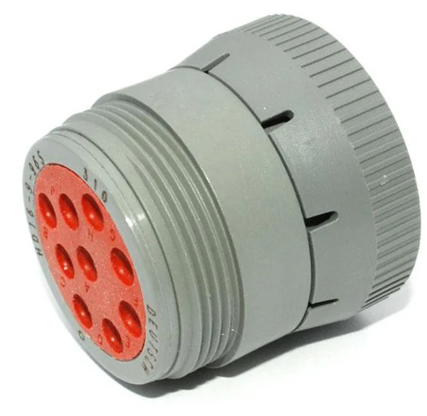 Deutsch Hd10 Series Hd10-6-96p Hd16-6-96s Plug 6 Pin Round Connector ...