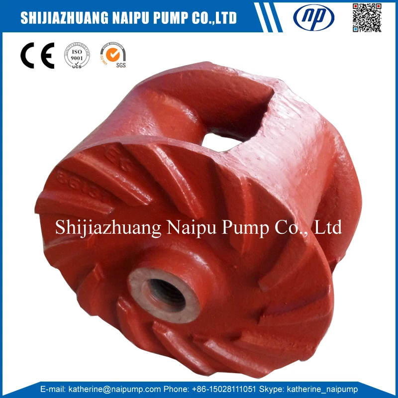 EG86137A05 Wearing Abrasive Centrifugal Impeller for Sand Dredger Industry