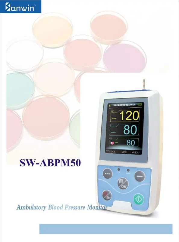 Ce/fda Approved Portable Design Dynamic Blood Pressure Monitor,Blood ...