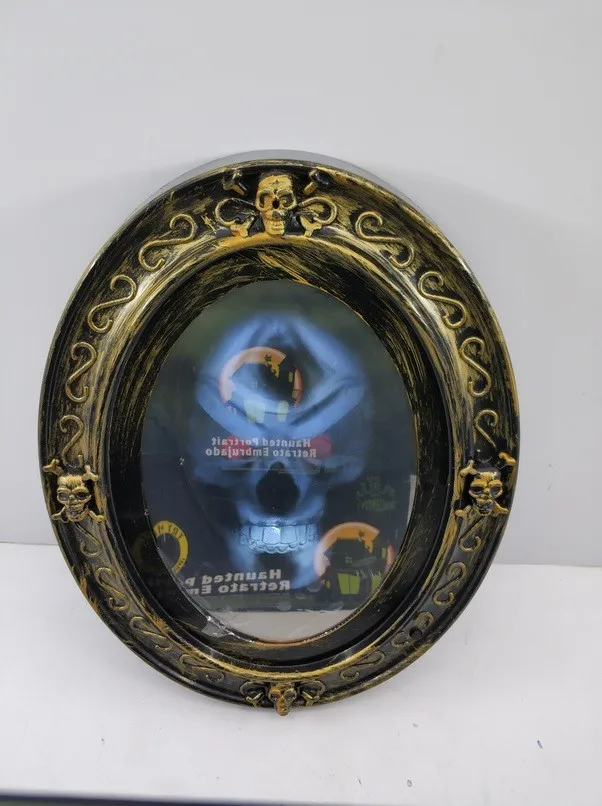 Motion Activated Haunted Mirror With Creepy Sound-luminous Portrait ...