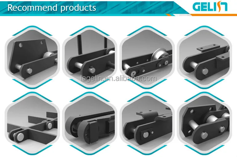 M20 M80 M450 Double Pitch Conveyor Roller Chain (M Series)