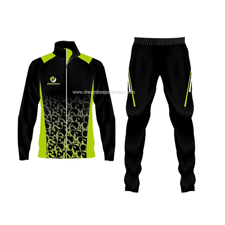 Zipper Sport Suit Custom Design Your Own Tracksuit For Men/women 100% ...