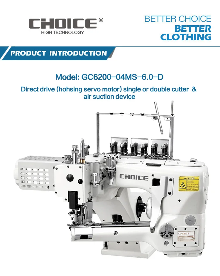 Golden Choice Gc6200-04ms-6.0-d High Quality Direct Drive Flat Seam ...