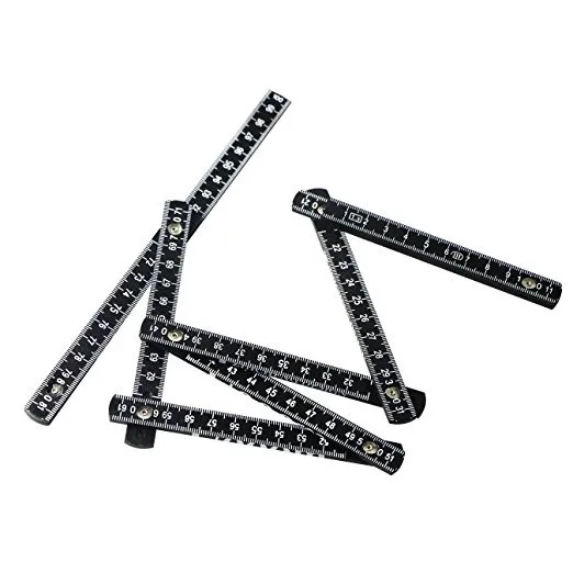 1m/2m Foldable Plastic Meter Ruler with Custom Logo