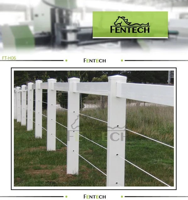 Electric Fence with PVC Posts - Durable & Easy Assembly