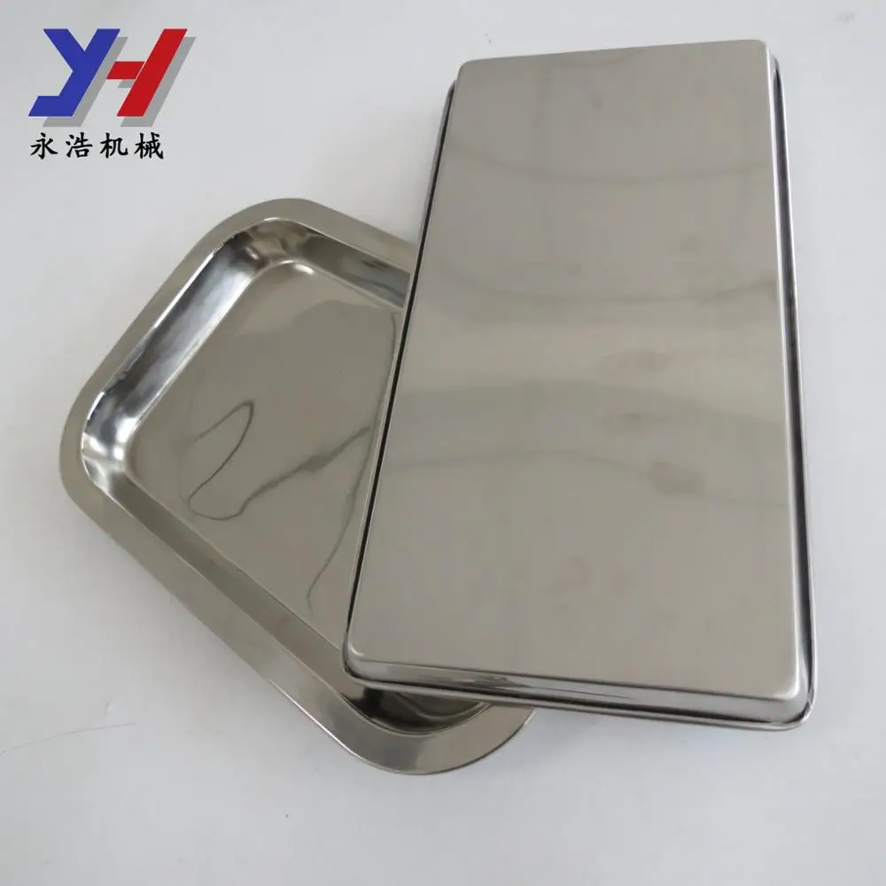 Custom Made High Quality Square Stainless Steel Drip Tray With Drain ...