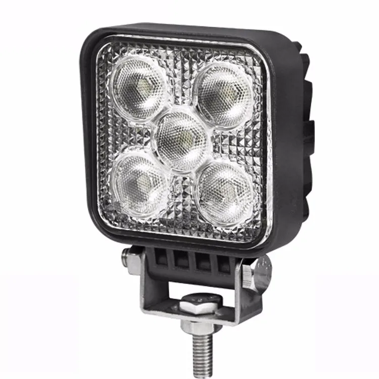 15w Mini Rectangle Suv Tractor Off Road Working Led Truck Flood Lights ...
