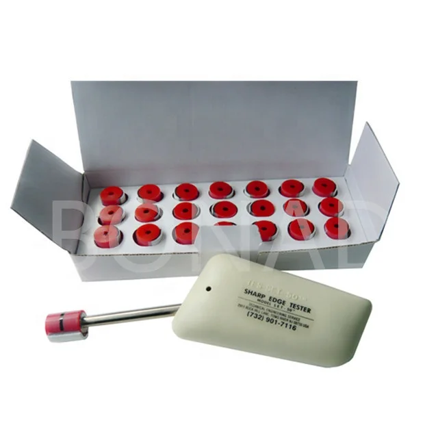 Sharp Edge Tester with 21 Tape Kits - Precision & Durability