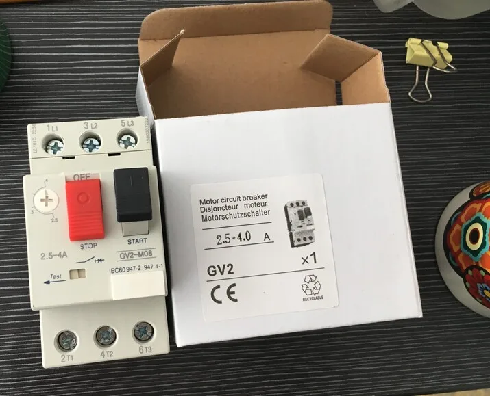 High Quality Gv2-me Circuit Breaker Wholesale Gv2 2.5-4a Mpcb Motor ...