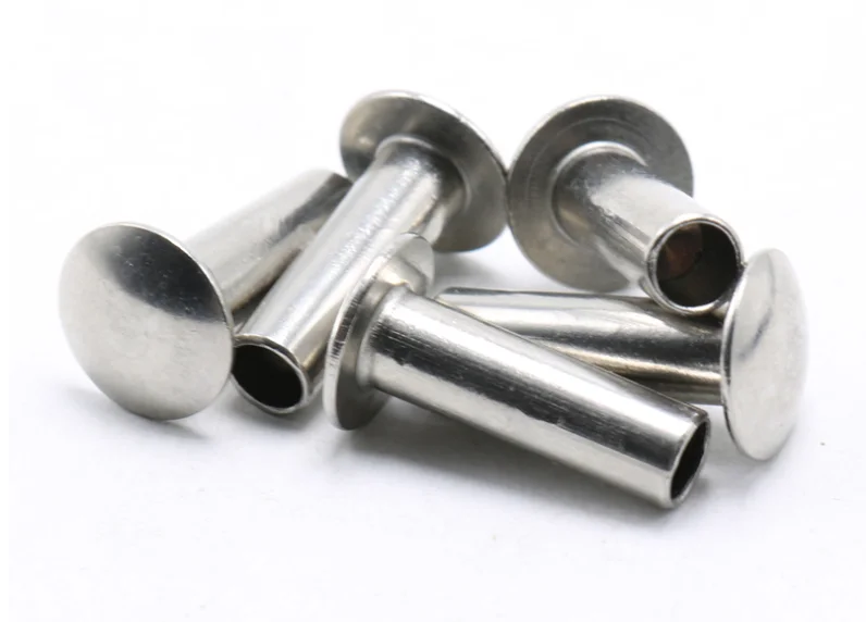 M6 Aluminum Semi Tubular Rivets - Durable & Versatile