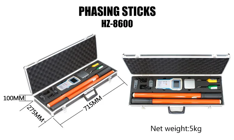 Wireless Hv Phasing Tester High Voltage Multifunction Phasing Stick ...
