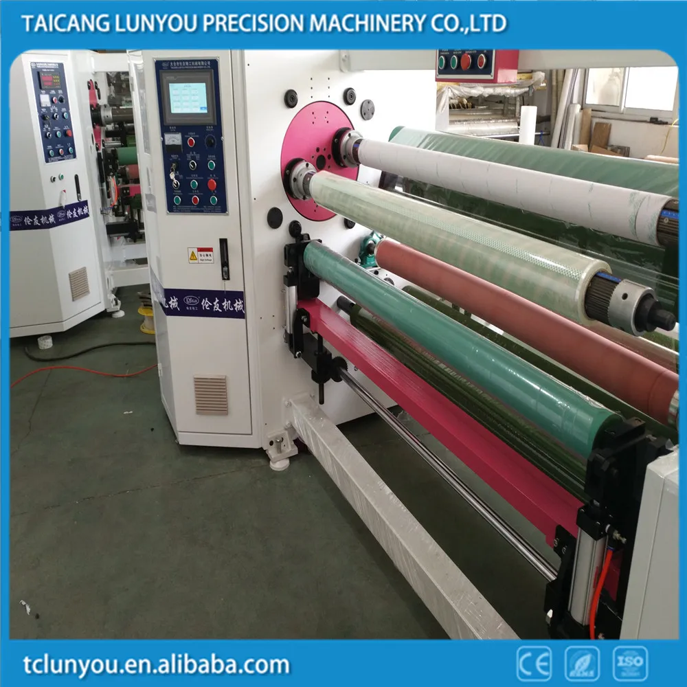 Ly 802 Pvc Insulating Tape Roll Rewinding Machine/carpet Tape Rewinder ...
