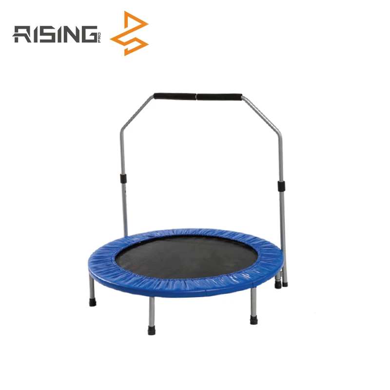 Mini Trampoline with Handle Bar - Professional Gymnastics Fitness