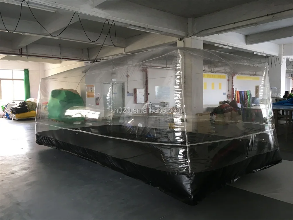 Transparent PVC Inflatable Car Covers - Durable & UV Protection