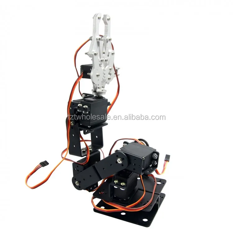알루미늄 로봇 6 Dof 기계식 로봇 암 클램프 클로 키트 Buy 로봇 팔로봇 팔 Product On