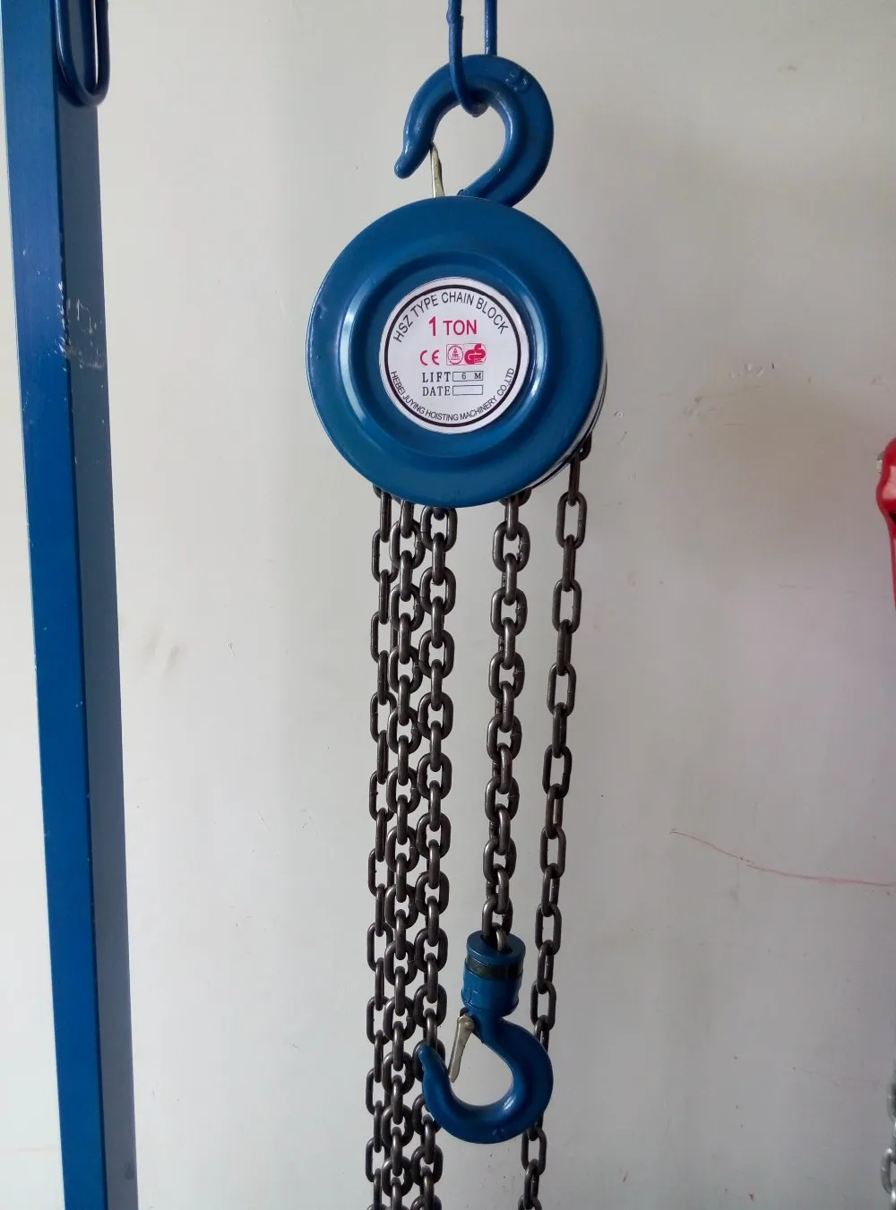 1 Ton 2 Ton 3 Ton 5 Ton Manual Hand Operated Hs Hsz Type Small Chain ...