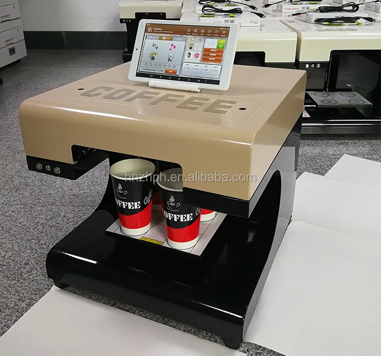 Digital Cappuccino Latte Coffee Foam Milk Printer Printing Machine ...