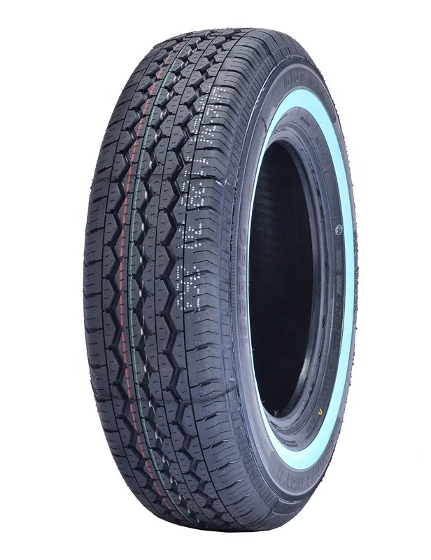 Tubeless Tyre 195r14c White Sidewall Car Tires - Buy White Sidewall Car ...