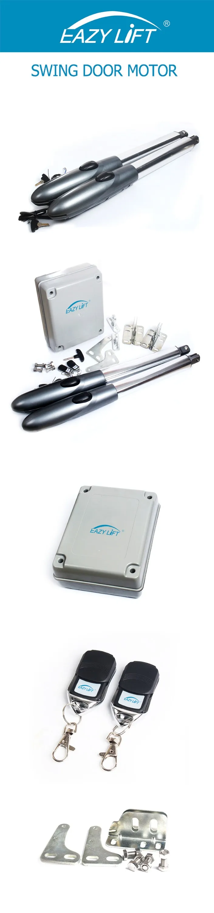 Automatic Swing Door Opener Swing Gate Motor Swing Door Operator - Buy ...