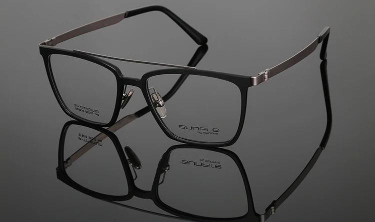 Carbon Fiber Double Bridge Optical Eyeglasses Frame, High End Luxury ...