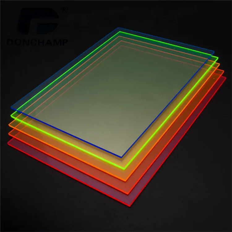 Competitive Price High Gloss Acrylic Laminate Sheet Transparent Red ...
