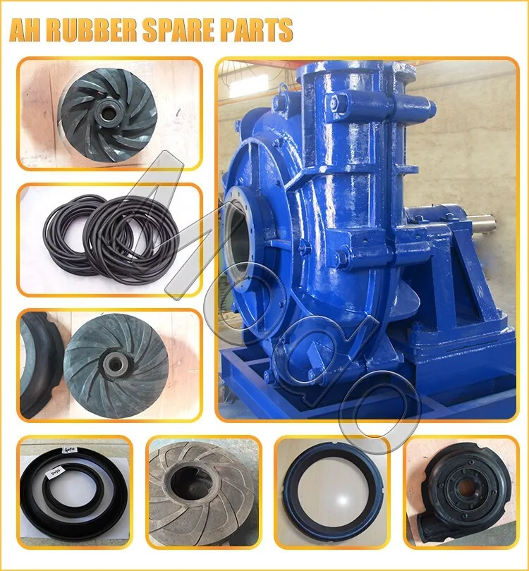 Rubber Slurry Pump with Small Impeller - Durable & Efficient