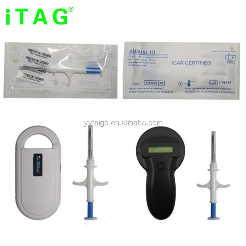 The Small Size Of 1.4*8mm Microchip With 134.2khz Em4305 Chip Pet ...