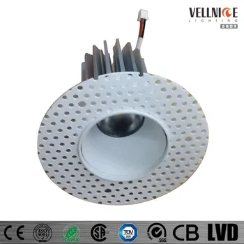 7w Trimless Spot Light,Led Frameless Hotel Plaster Downlight R3b0424 ...