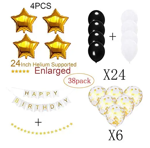 Best Happy To 5th Birthday Balloons Set High Quality Birthday Theme ...