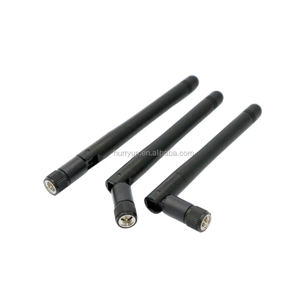 External Gsm Wifi Antenna 2.4 Ghz With Sma Male Connector Small Folding ...