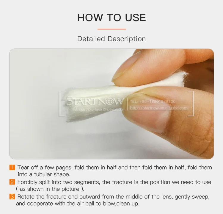 1pc 50 Sheets Optics Lens Tissue Clean Paper Soft Cleaning Booklet for ...