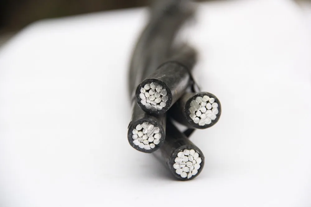 Low Voltage Aerial Bundled Conductor Electrical Cable Abc 4core Xlpe ...
