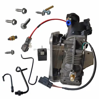 Glossy Air Suspension Compressor For Land-rover Discovery 3 4 Lr015303 ...