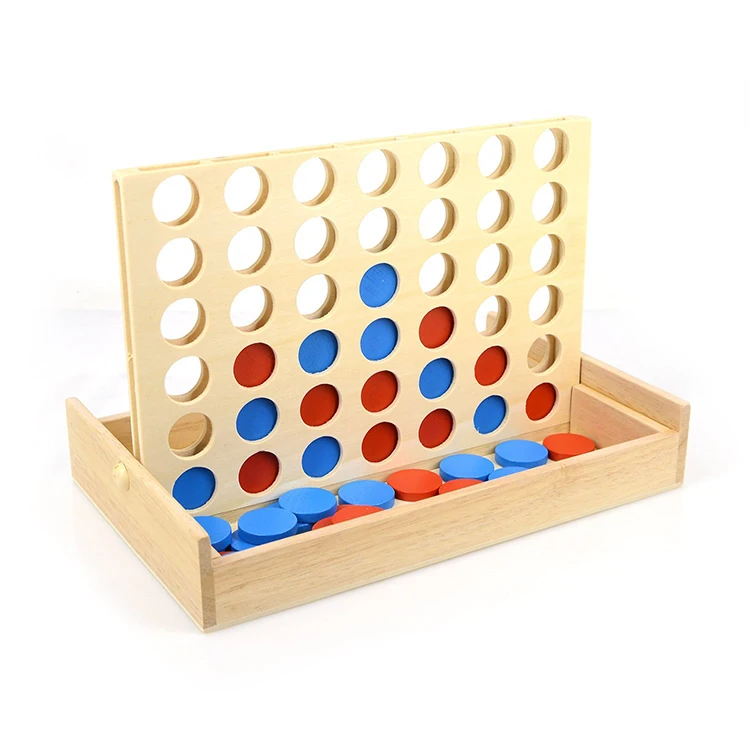 Four Connect In A Row Board Game With Carrying Case - Buy Four Connect ...