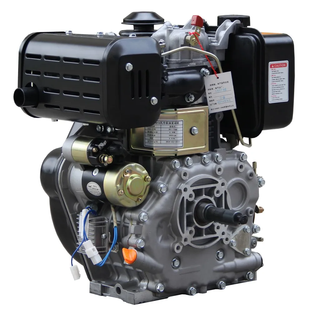 Hot Selling Air Cooled 4-stroke Single Cylinder Marine Diesel Engine ...