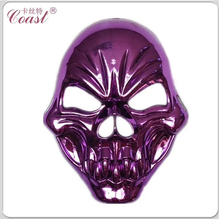 Purple Color Ghost Skeleton And Skull Face Mask - Buy Skull Face Mask ...